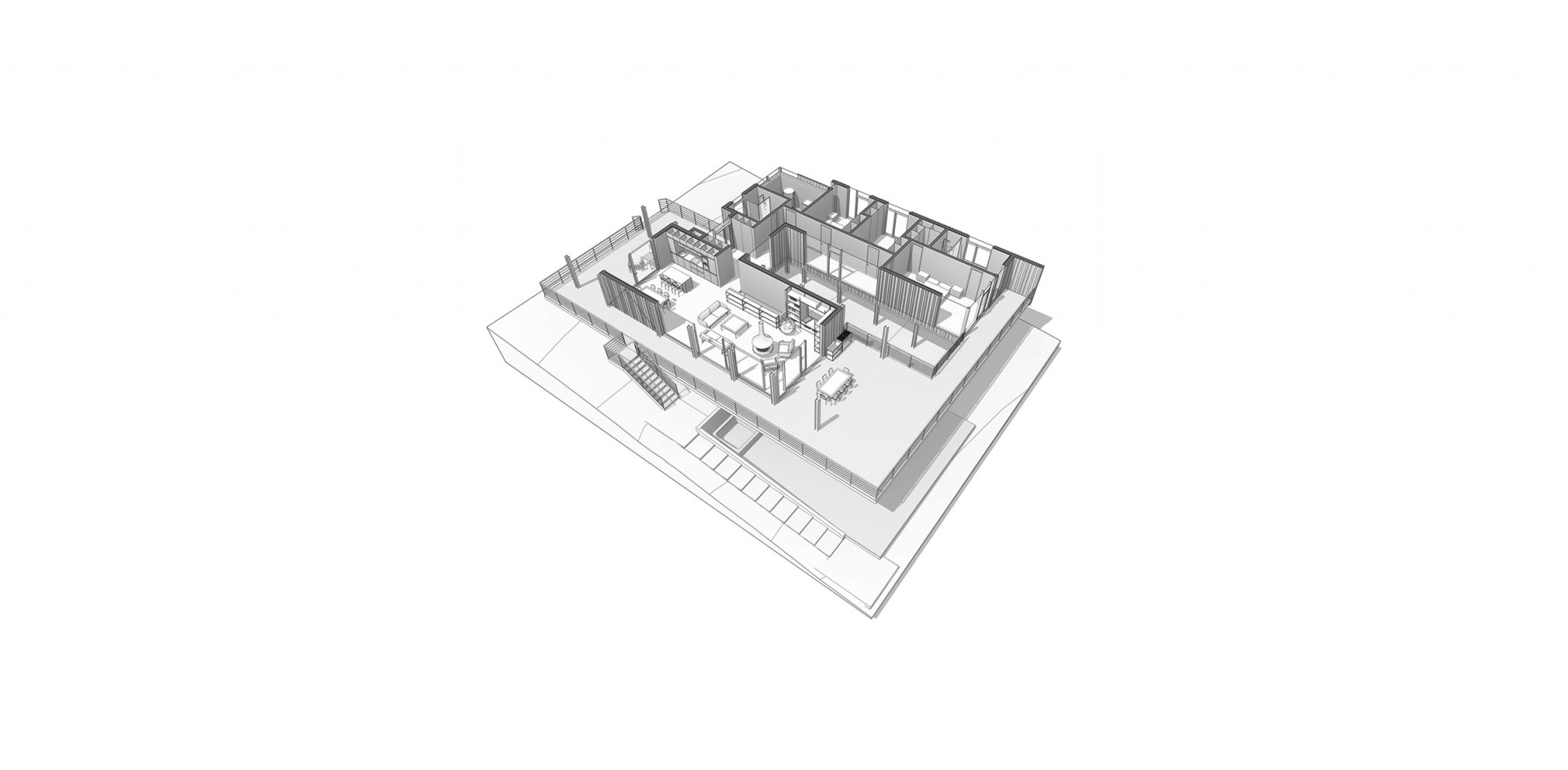 HIDDEN House I Interior LEVEL80 architects